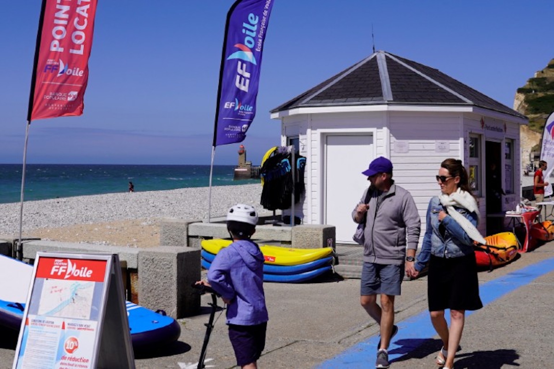 Location matériel et randonnées nautiques - Ville de Fécamp